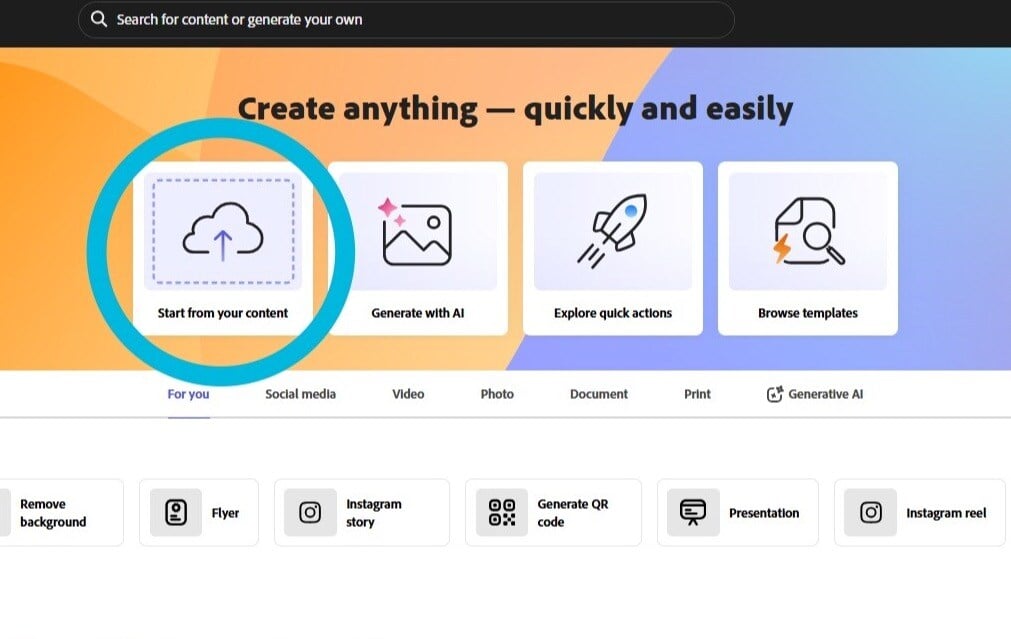 Get Started with Adobe Express with These 5 Quick Tips